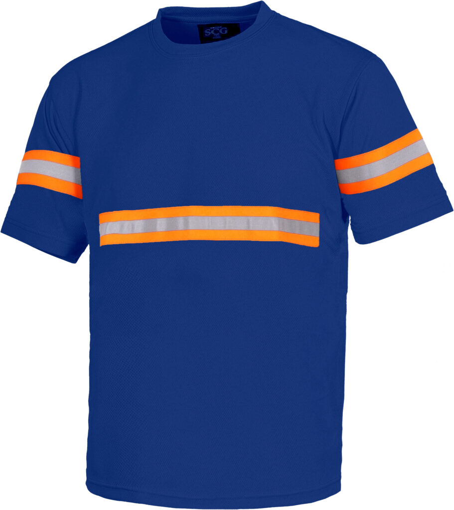 PLAYERA DEPORTIVA MANGA CORTE CON CINTA REFLECTIVA - Sericogua